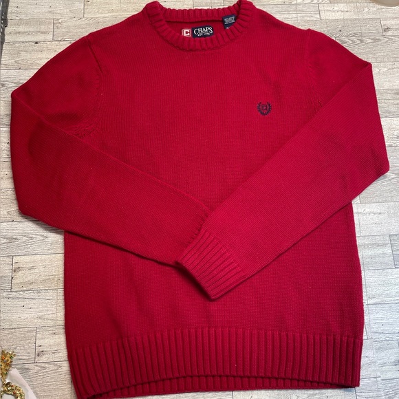 Ralph Lauren | Sweaters | Chaps Ralph Lauren Sweater Mens Small Red ...
